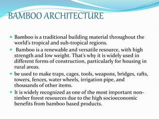 PPT CIVIL CIVIL PROTOTYPING USING BAMBOO MATERIAL | PPTX