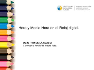Ppt clase hora y media hora | PPTX