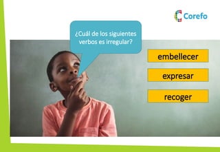 PPT_ Clases de verbos - Regulares e irregulares.pptx
