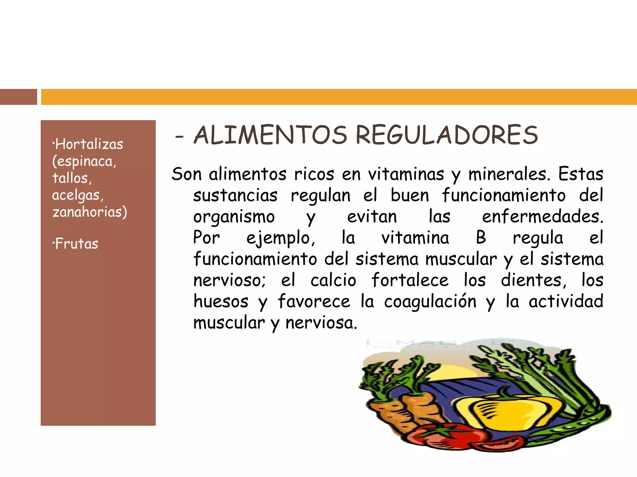 Ppt clasificación de-los-alimentos | PPT