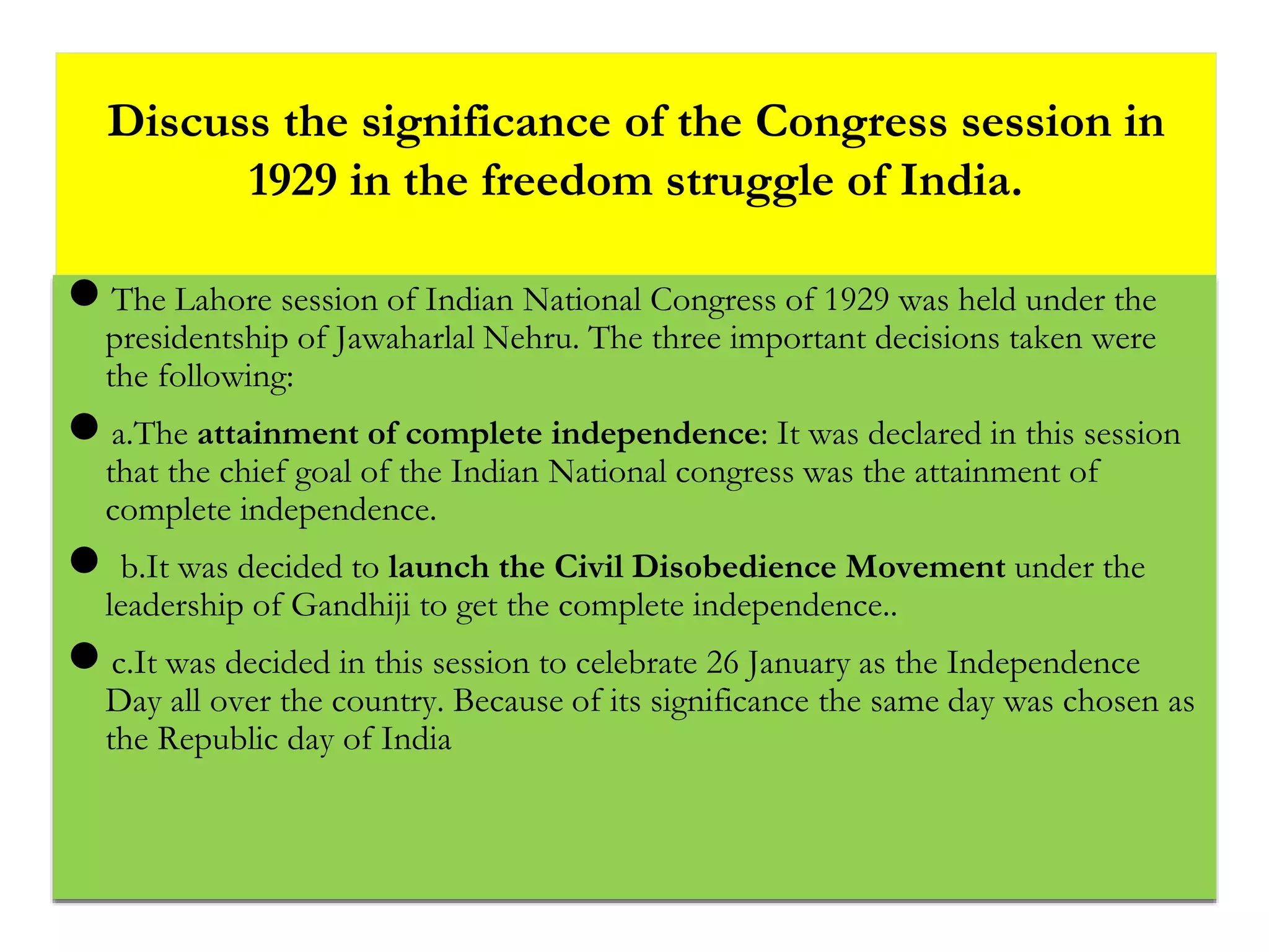 Ppt class 10 nationalism in india | PPTX