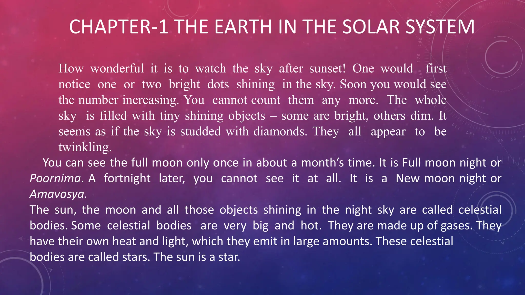 PPT CLASS 6TH SST . Solar system and the Earth | PDF