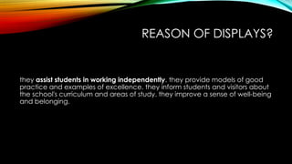 Effective use and display of teaching aids in class PPT class displays.pptx