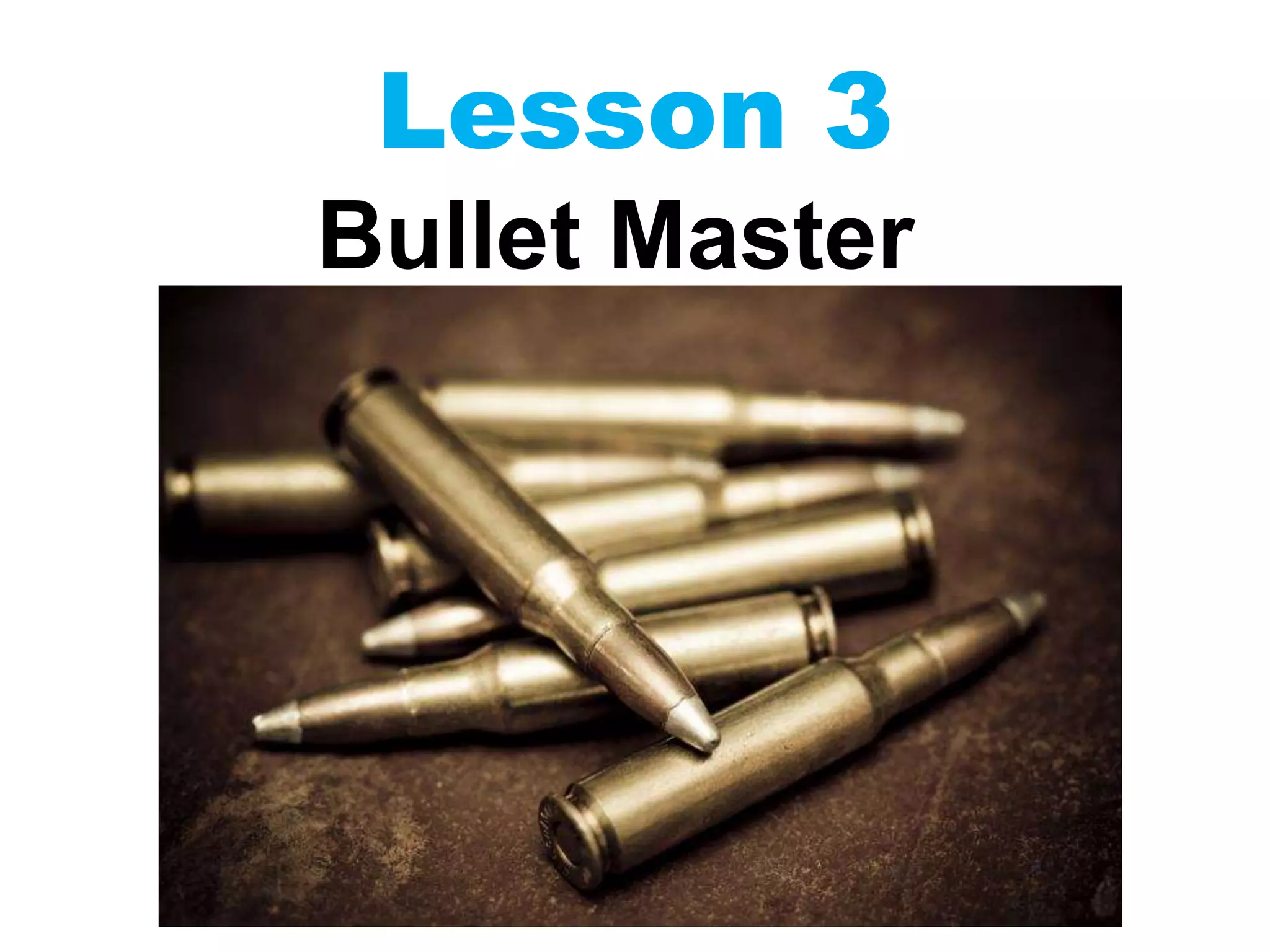 Ppt class lesson 3 | PPT