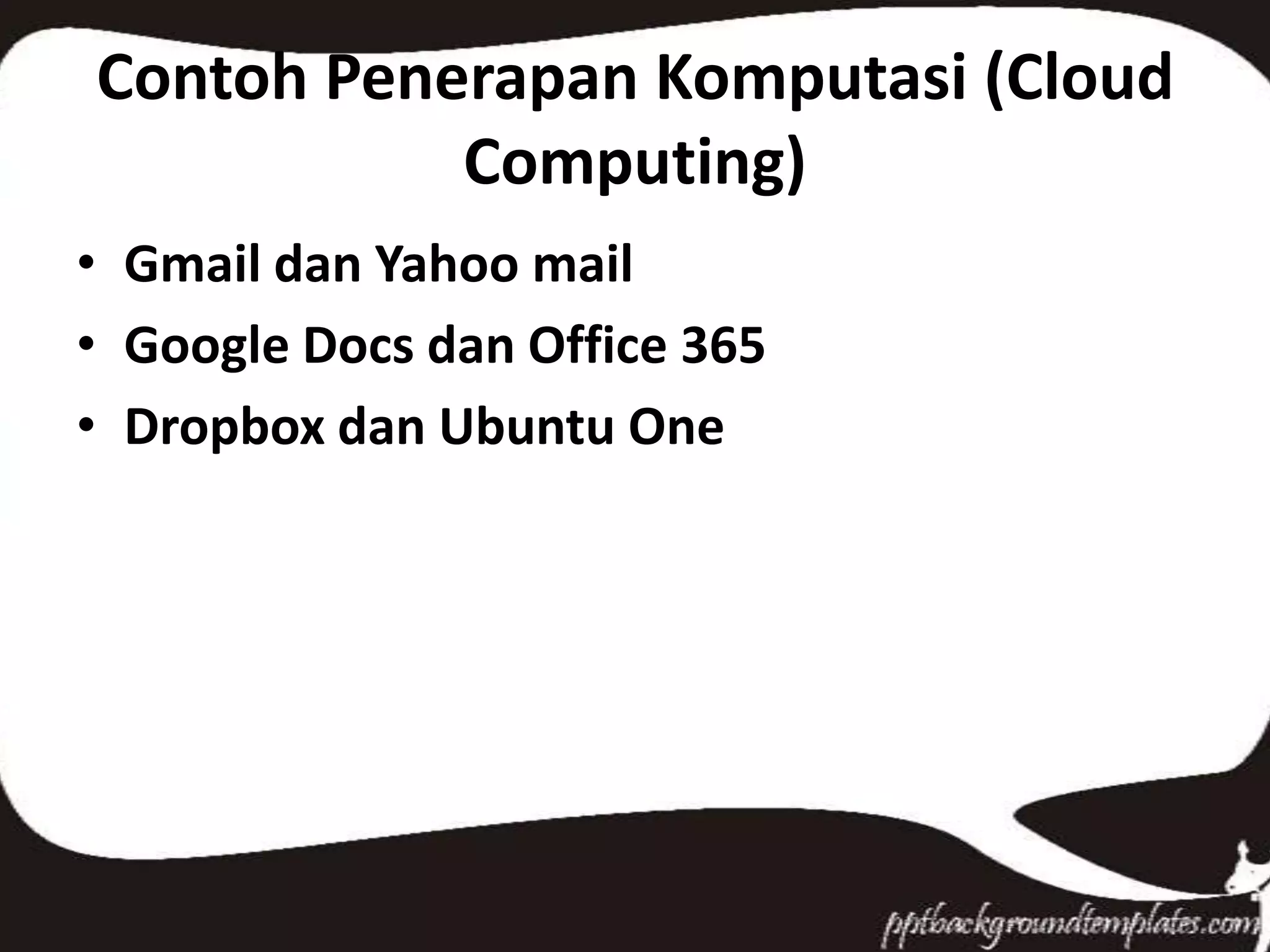 Ppt cloud computing | PPT