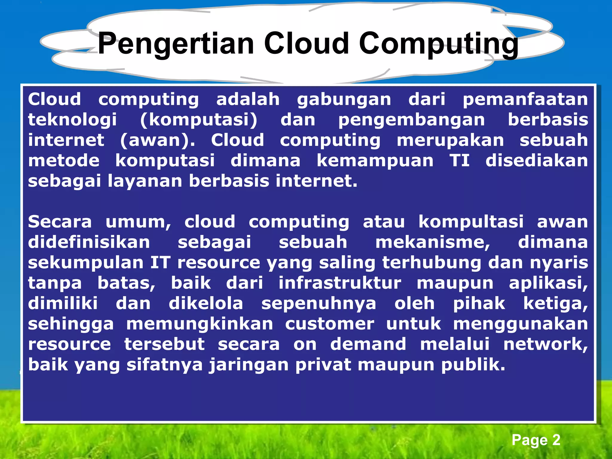 Ppt cloudcomputing | PPT