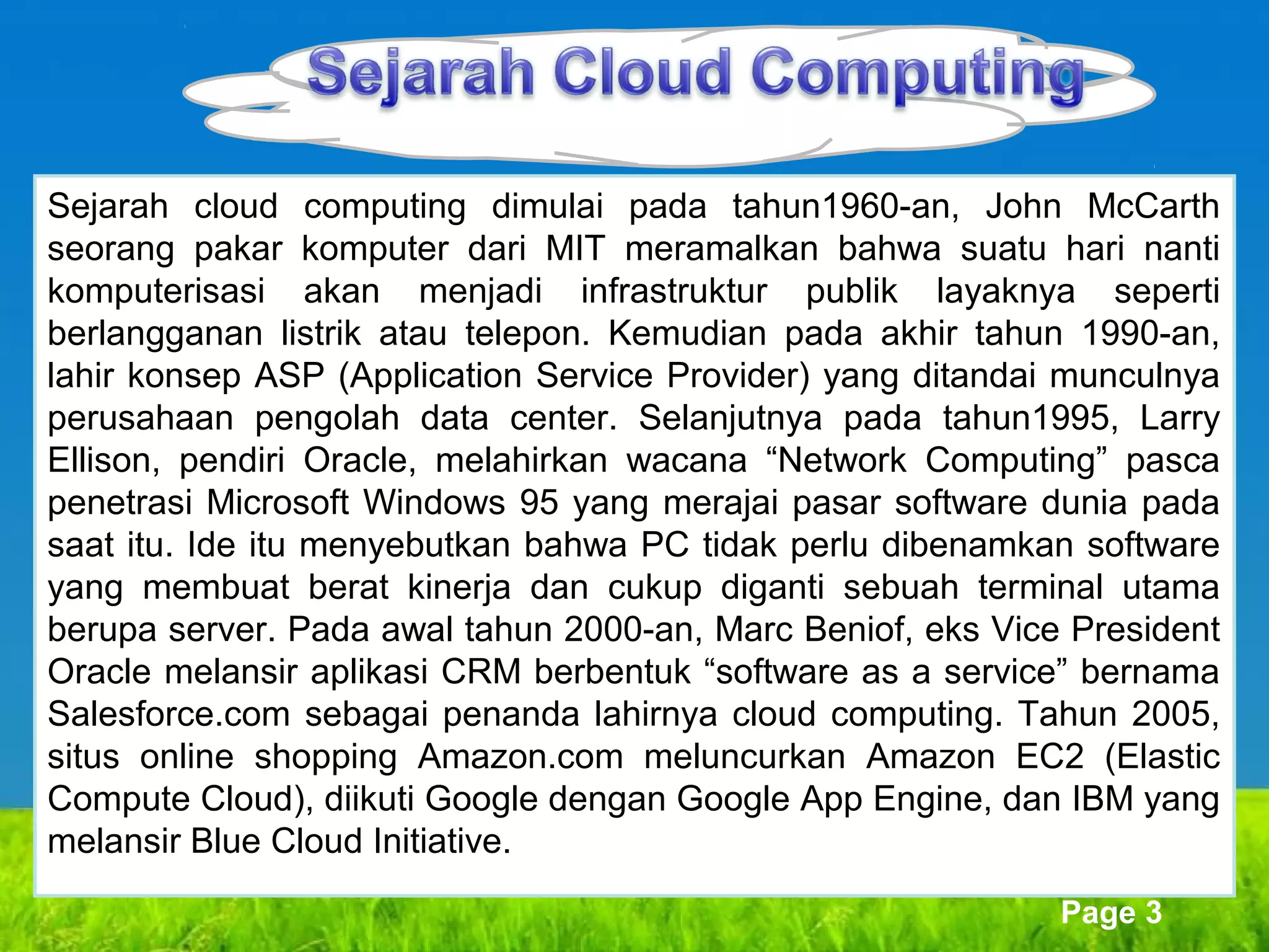 Ppt cloudcomputing | PPT