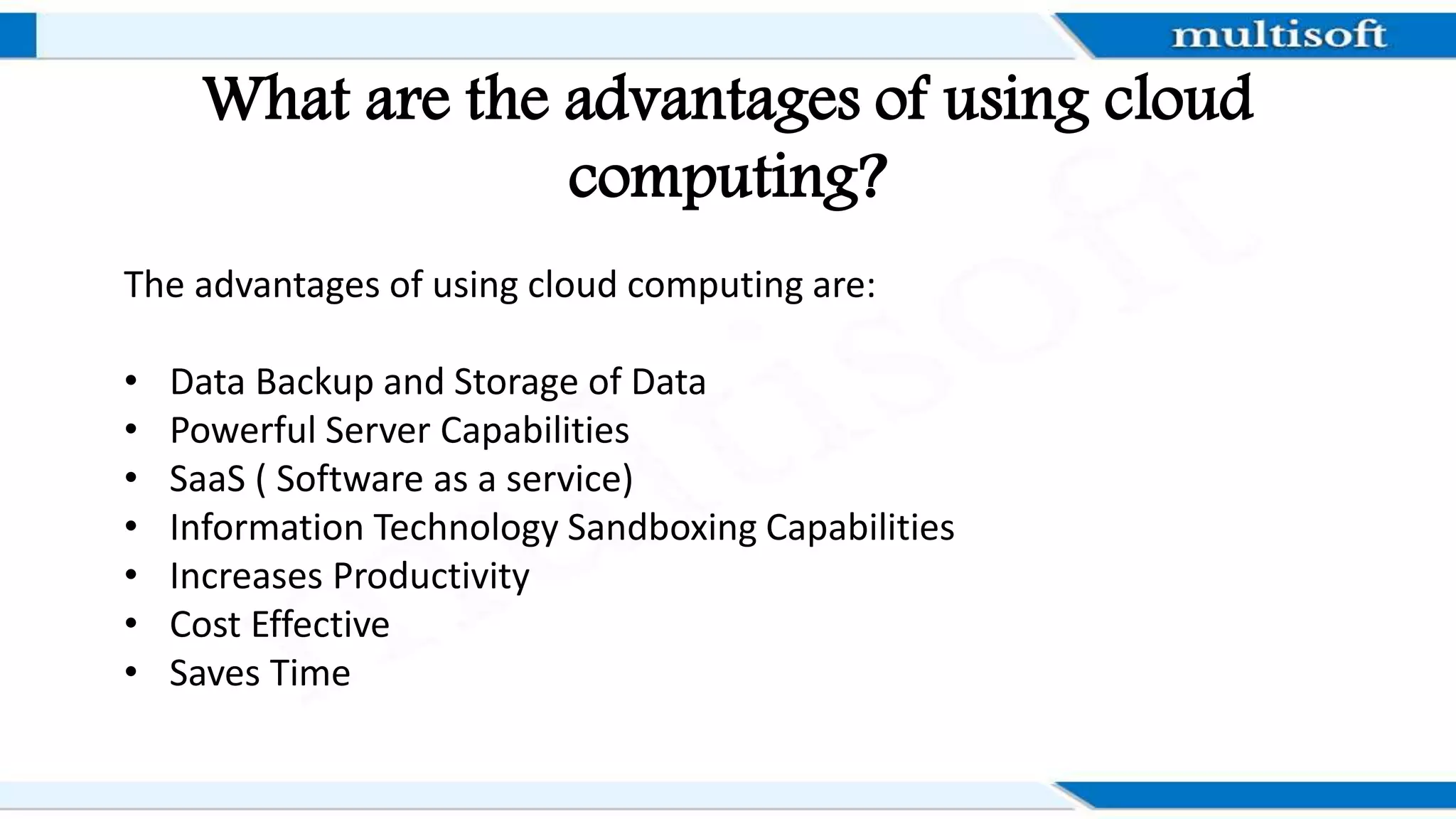Top Cloud Computing Interview Questions | PPTX