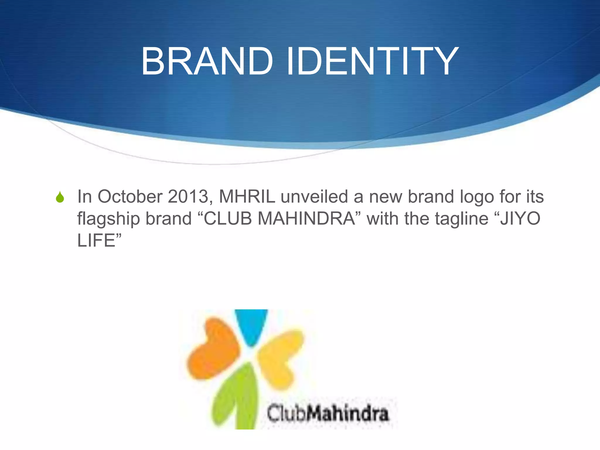 Tourism & Hospitality Club Mahindra | PPTX