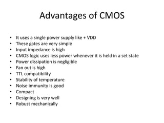 PPT CMOS.pptx | Consumer Electronics | Technology & Computing