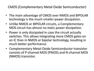 PPT CMOS.pptx | Consumer Electronics | Technology & Computing