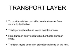 ELEMENTS OF TRANSPORT PROTOCOL | PPTX