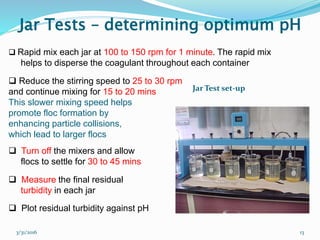 Ppt coagulation and flocculation | PPTX