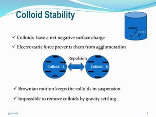 Ppt coagulation and flocculation | PPTX
