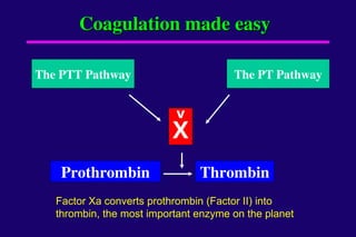 Coagulation Made Easy by Dr Alice Ma powerpoint | PPT