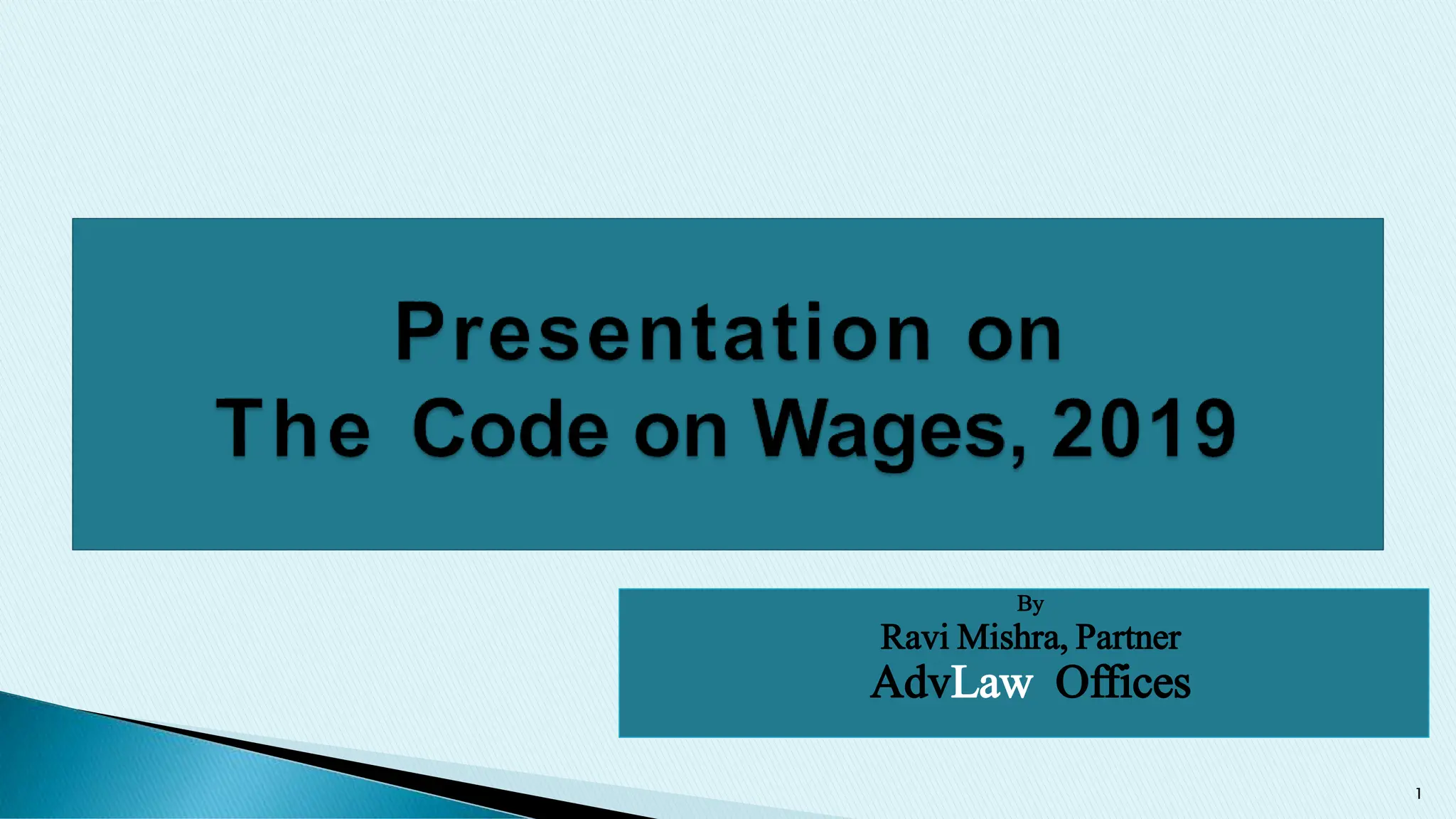 New labour Code - PPT Code on Wages-ALO.pdf