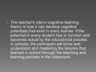 cognitive code learning | PPTX