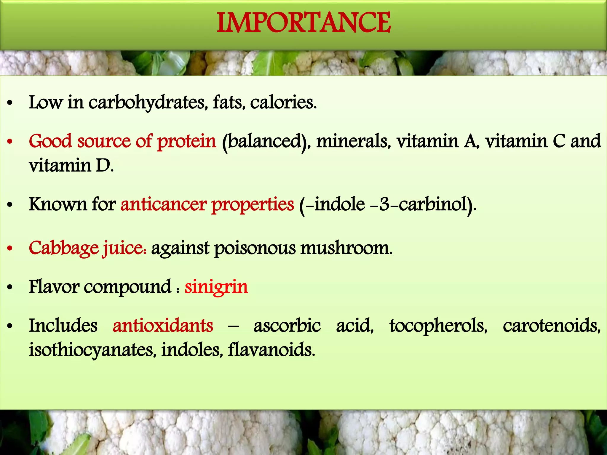 Ppt cole crops | PPTX
