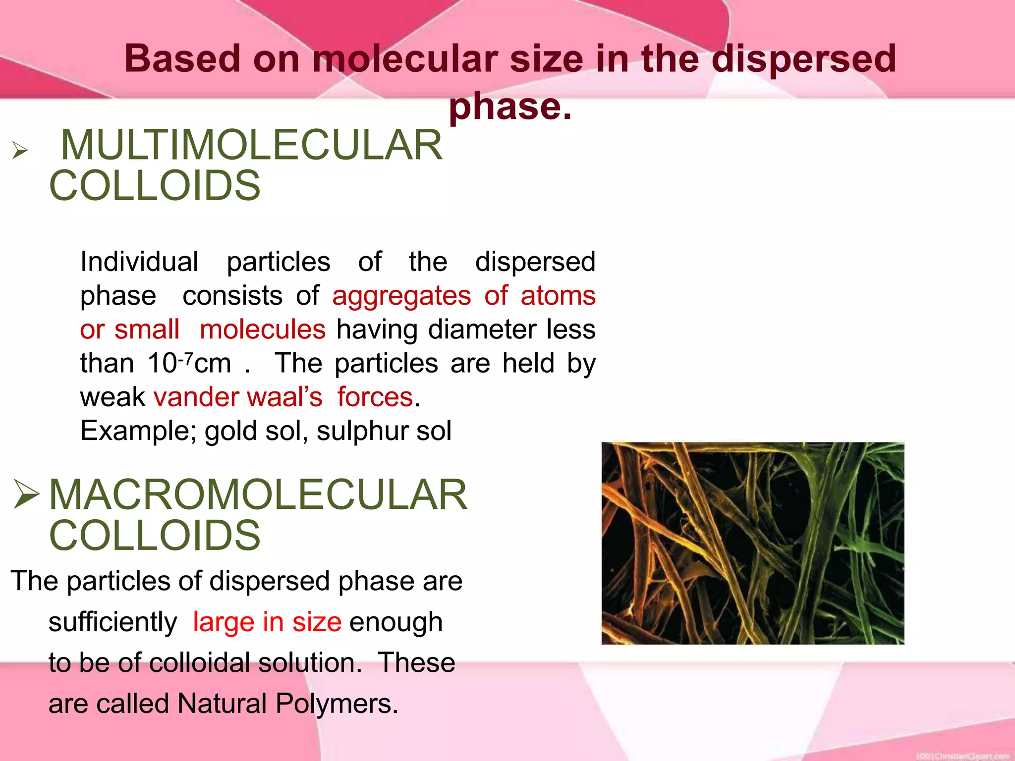 Ppt colloidsppt 21 | PPTX | Physics | Science