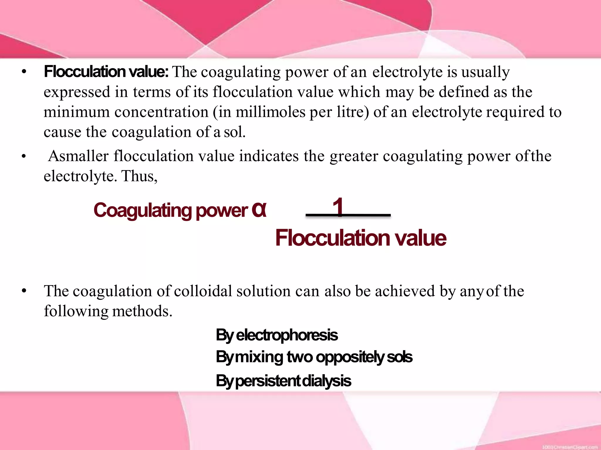 Ppt colloidsppt 21 | PPTX