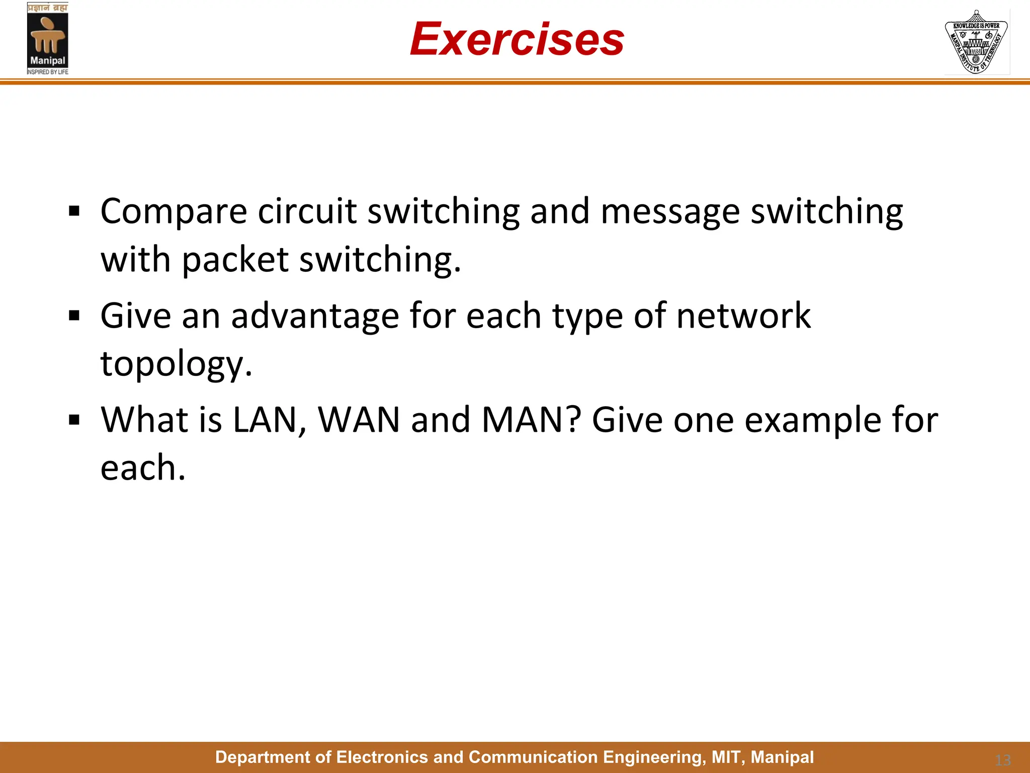 Electronics PPT Communication Networks.pdf | Computer Networking | Computing