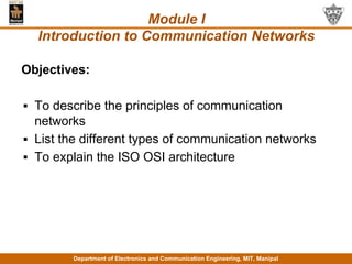 Electronics PPT Communication Networks.pdf | Computer Networking | Computing