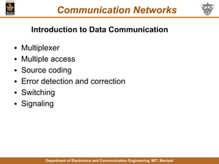 Electronics PPT Communication Networks.pdf | Computer Networking ...
