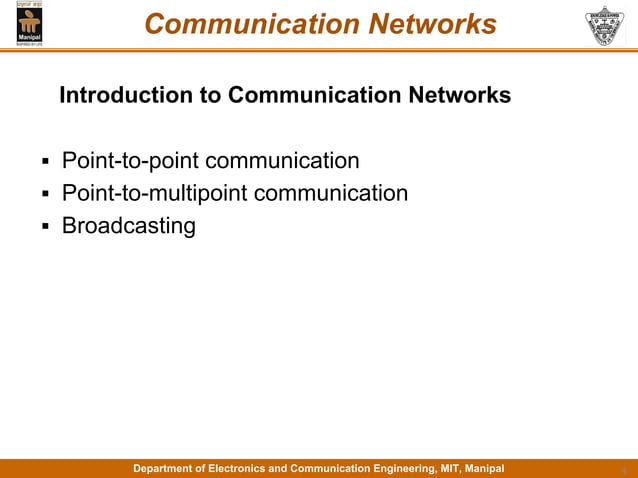 Electronics Ppt Communication Networks Pdf Computer Networking Computing