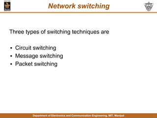 Electronics PPT Communication Networks.pdf | Computer Networking | Computing
