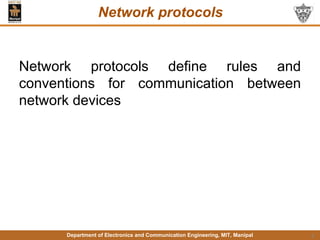 Electronics PPT Communication Networks.pdf | Computer Networking | Computing