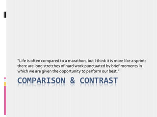 Compare & Contrast Writing | PPT