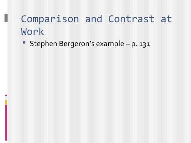 Compare & Contrast Writing | PPT