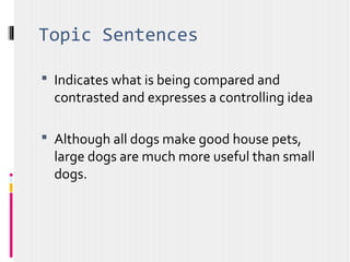 Compare & Contrast Writing | PPT