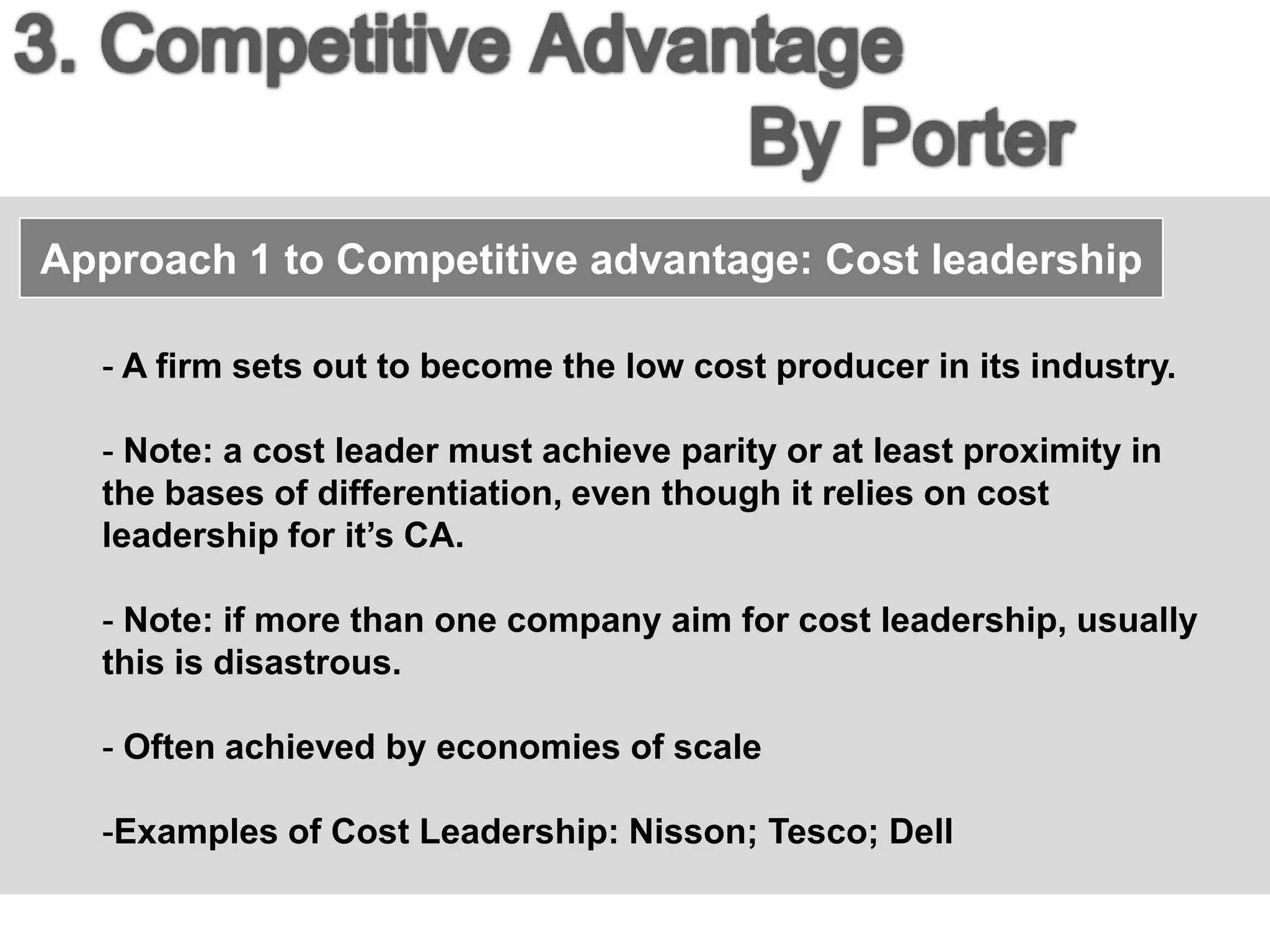 Ppt competitive advantage | PPTX