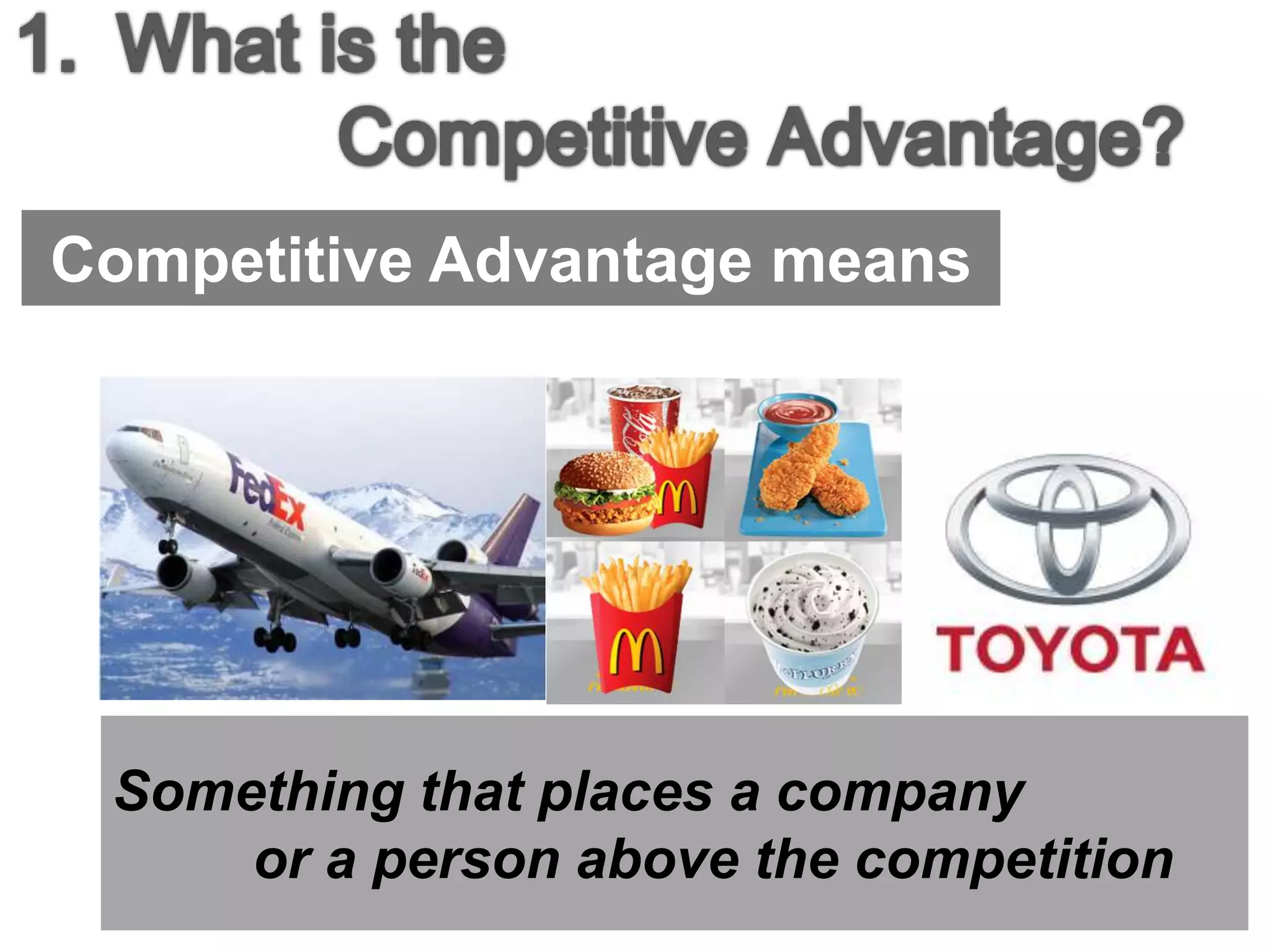 Ppt competitive advantage | PPTX