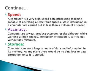 Introduction of computer | PPT
