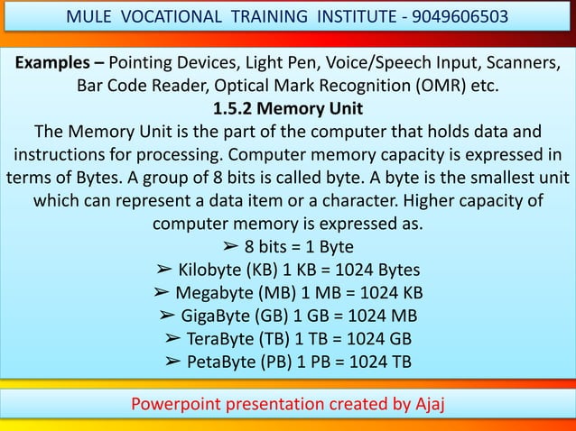 Ppt computer by ajaj | PPTX | Computing | Technology & Computing