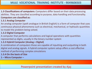 Ppt computer by ajaj | PPT