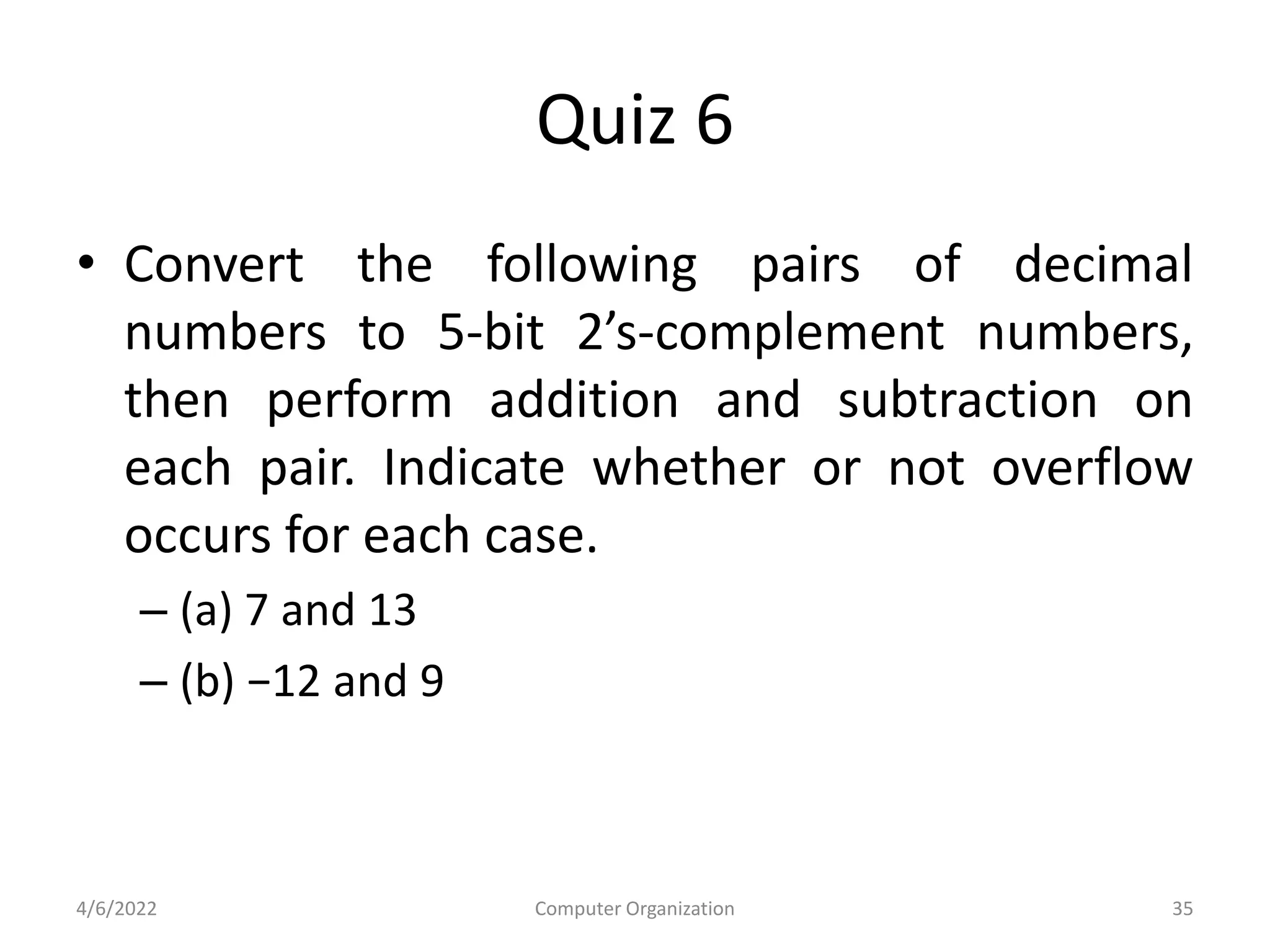 Computer Organization | PPTX
