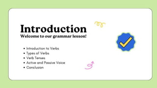 Mastering Verbs: A Guide to Understanding and Using Action Words | PPT