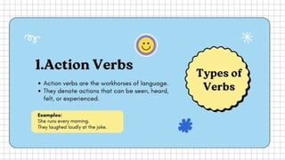 Mastering Verbs: A Guide to Understanding and Using Action Words | PPT