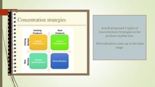PPT Concentration Strategies, Strategic management | PPTX