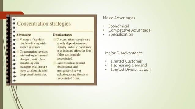 PPT Concentration Strategies, Strategic management | PPTX | Marketing ...
