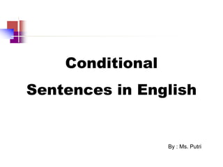 The materials about Conditional Sentences.pptx