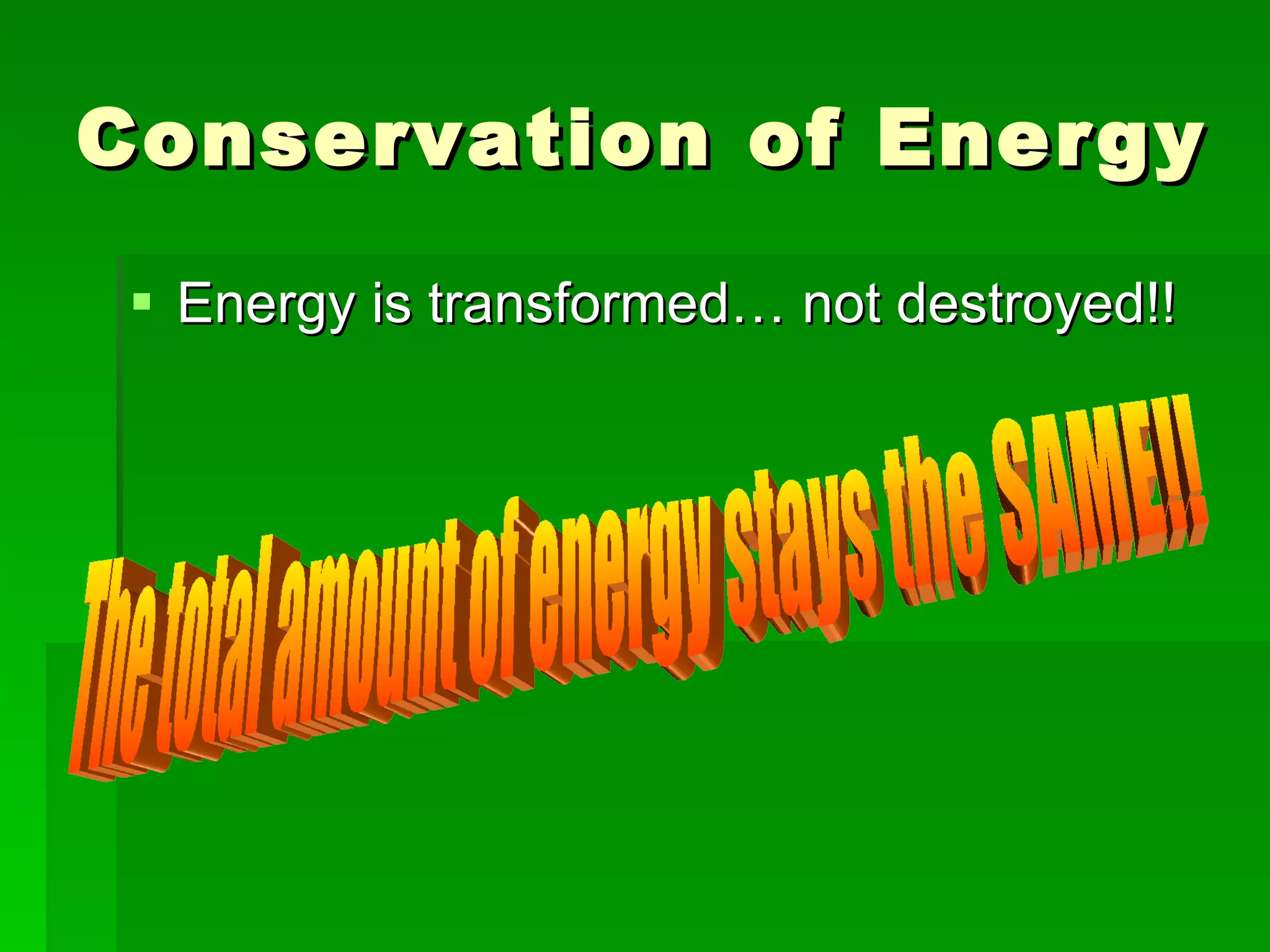 Ppt Conservation Of Energy | PPT