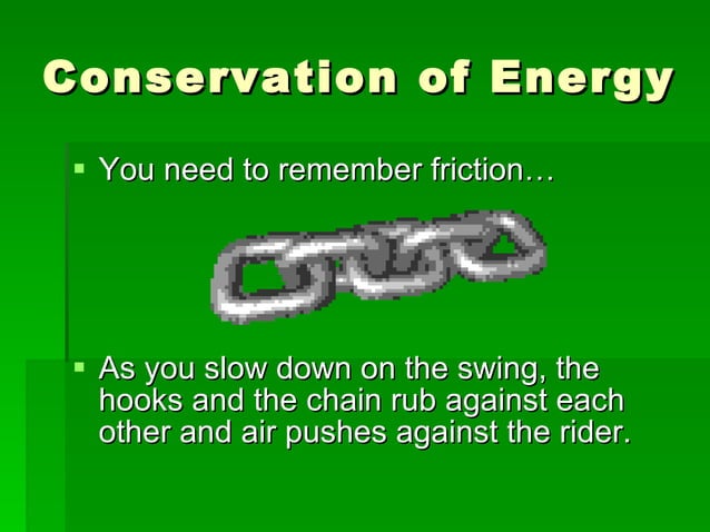 Ppt Conservation Of Energy | PPT | Chemistry | Science
