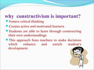 Ppt constructivism copy | PPT | Educational Assessment | Education