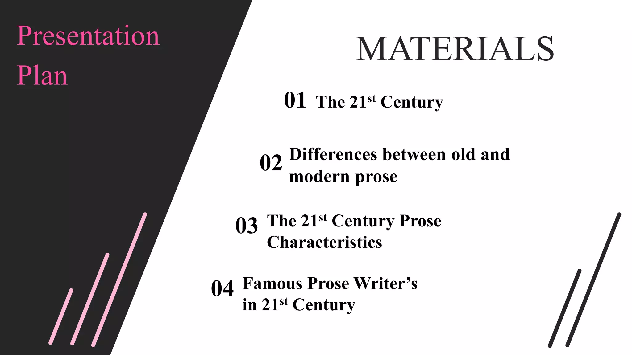 Contemporary British Prose in 21st century | PPTX