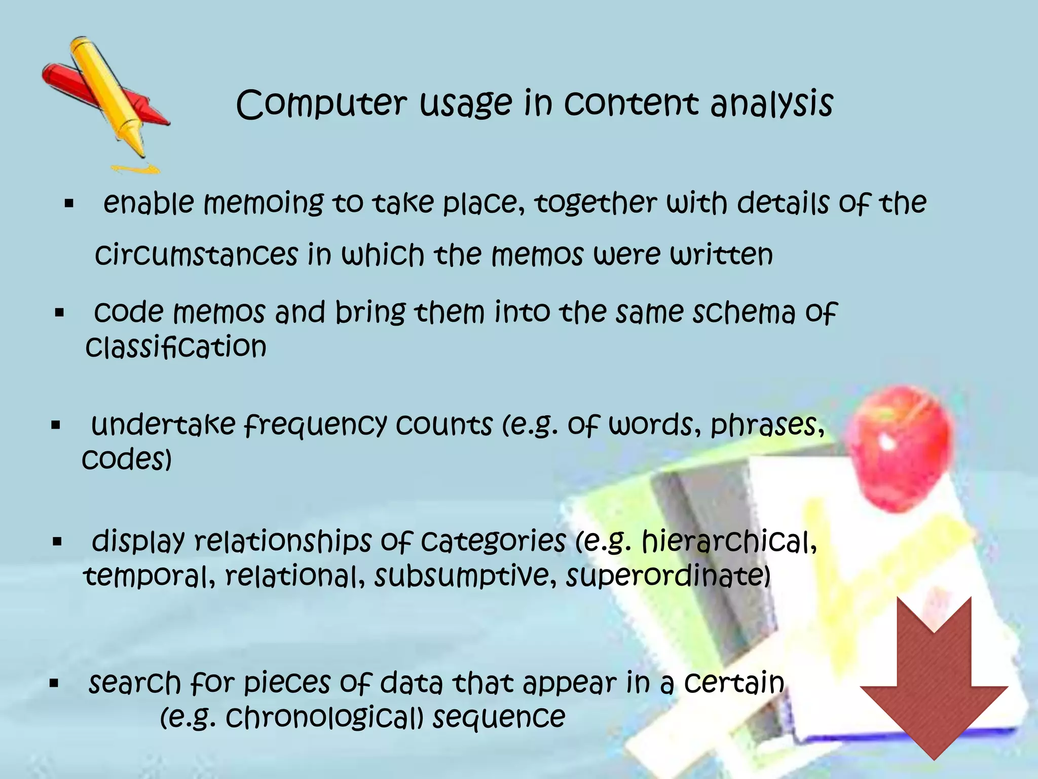 CONTENT ANALYSIS AND GROUNDED THEORY | PPTX