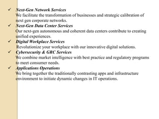 IT Consulting - Caprium | PPTX